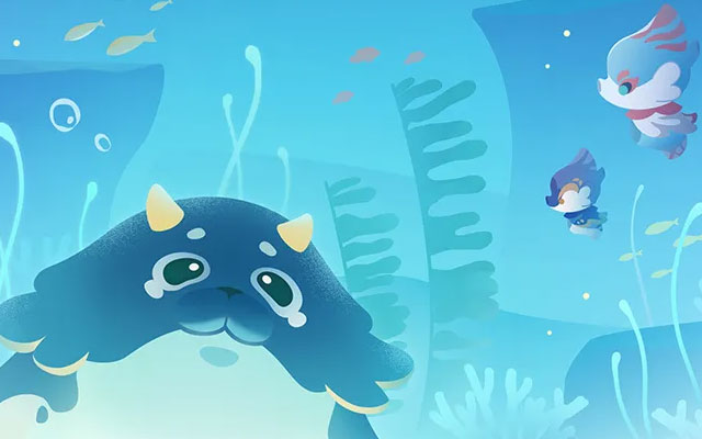 Lovely underwater creatures in Fontaine – GenshinFans