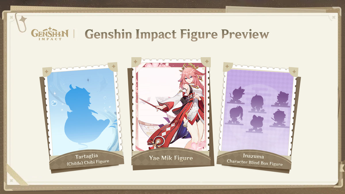Genshin Figure Preview: Miko, Childe, Inazuma Blind Box – GenshinFans
