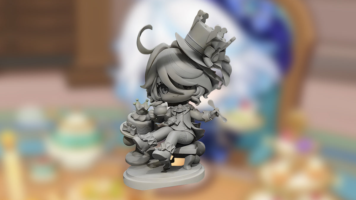 Furina Chibi Figure Gray Prototype Unveiled – GenshinFans