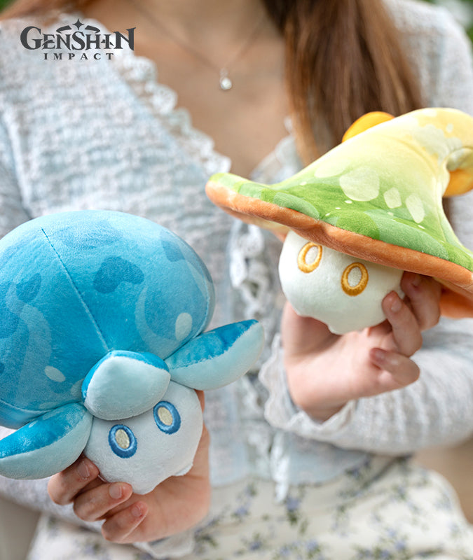 Floating Hydro & Dendro Fungus Plushie Official Merch – GenshinFans