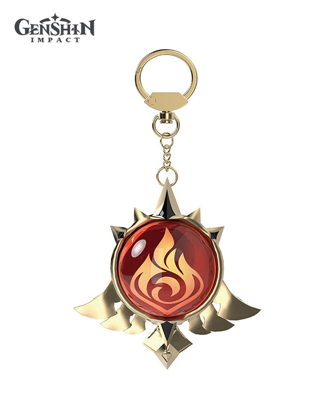 Genshin Impact Official Vision Keychain Charm – GenshinFans