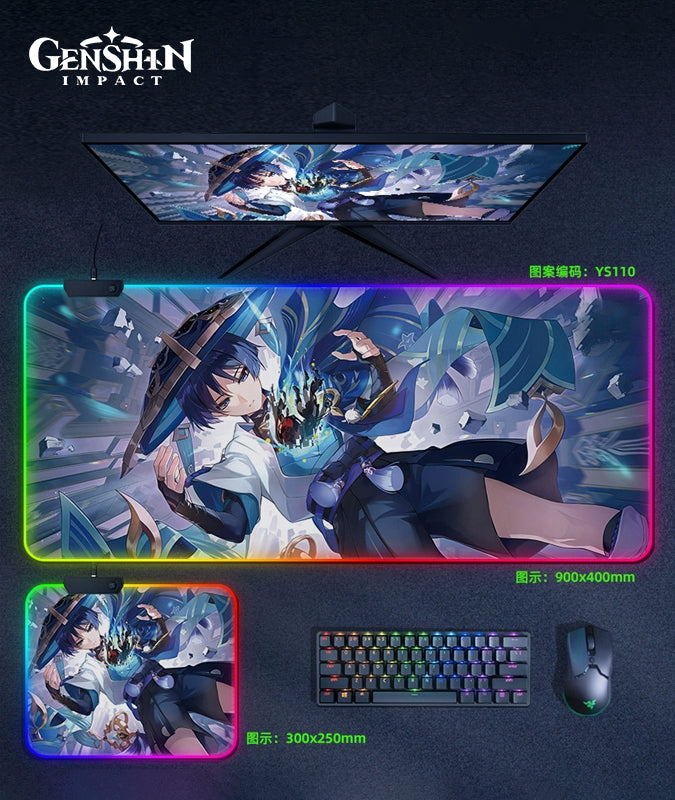 Genshin Impact Ayaka Nahida RGB Mouse Pad – GenshinFans
