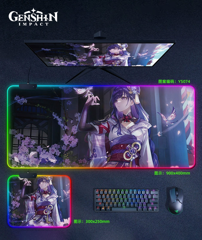 Genshin Impact Ayaka Nahida RGB Mouse Pad – GenshinFans