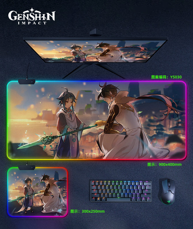 Genshin Impact Mouse Pad-Gaming Desk Mat – GenshinFans