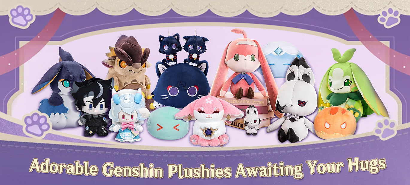 Genshin Impact Merch: Figures, Plushies & Clothing – GenshinFans