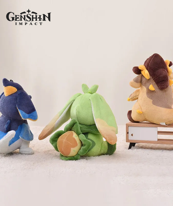 Official Genshin Natlan Saurian Dragon Plush keychains – GenshinFans