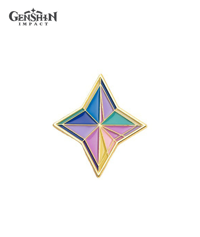 Genshin Impact Primogem Pins Cool Jewelry Accessories – GenshinFans