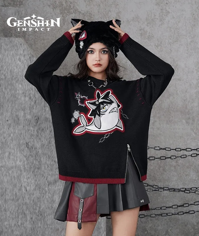 Official Wriothesley Knitted Sweater Genshin Apparel – GenshinFans