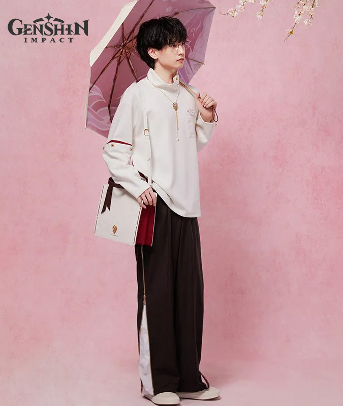 Official Yae Miko Casual Pants Fashion Genshin Apparel – GenshinFans