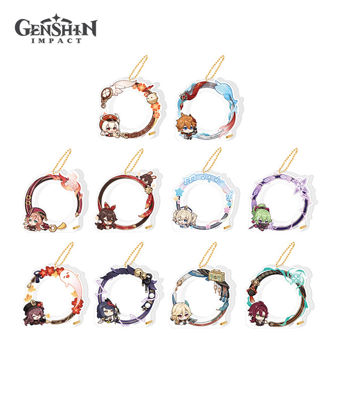 Genshin Impact Hutao Avatar Frame Acrylic Badge Holders – GenshinFans