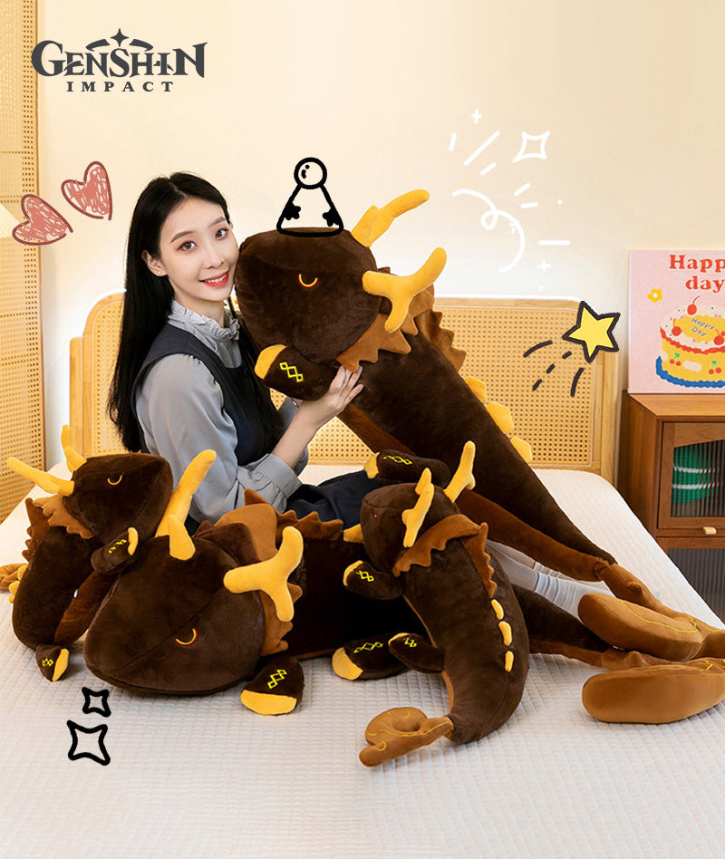 Genshin Impact Zhongli Morax Exuvia Plush Pillow – GenshinFans
