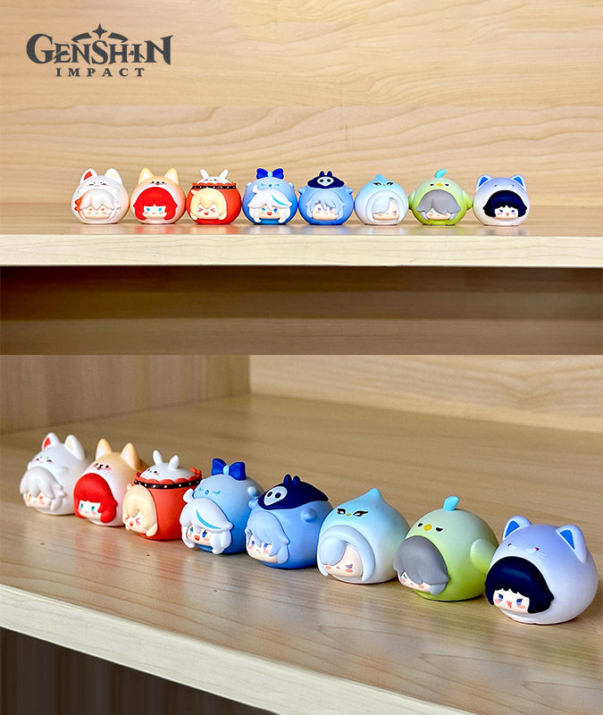 Neuvillette, Zhongli, Xiao, and Ganyu Cute Mini Figures – GenshinFans