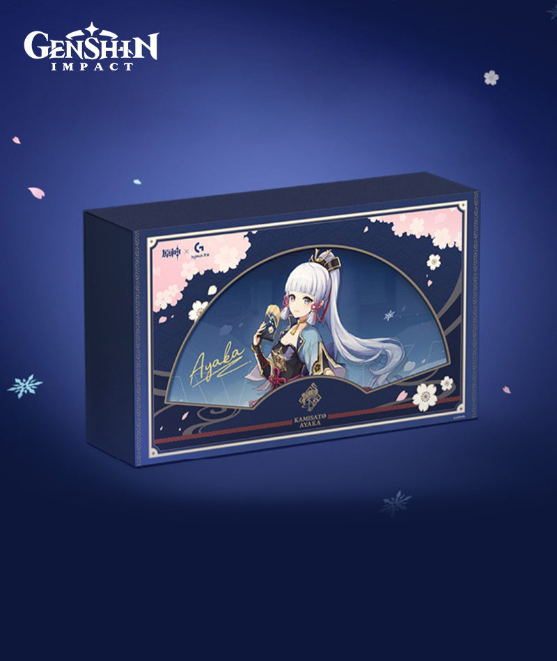 Logitech Genshin Ayaka Gaming Keyboard & Mouse Gift Box – GenshinFans