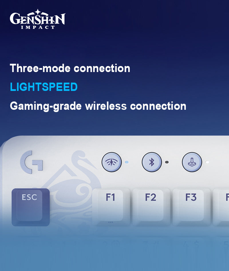 Logitech Genshin Ayaka Gaming Keyboard & Mouse Gift Box – GenshinFans
