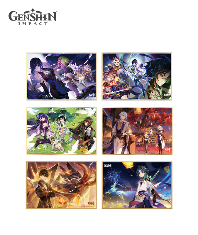 Genshin Impact Theme Shikishi Art Board – GenshinFans