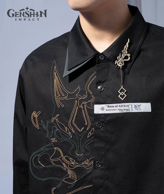Official Xiao Impression Shirt: Apparel Clothes for Style – GenshinFans