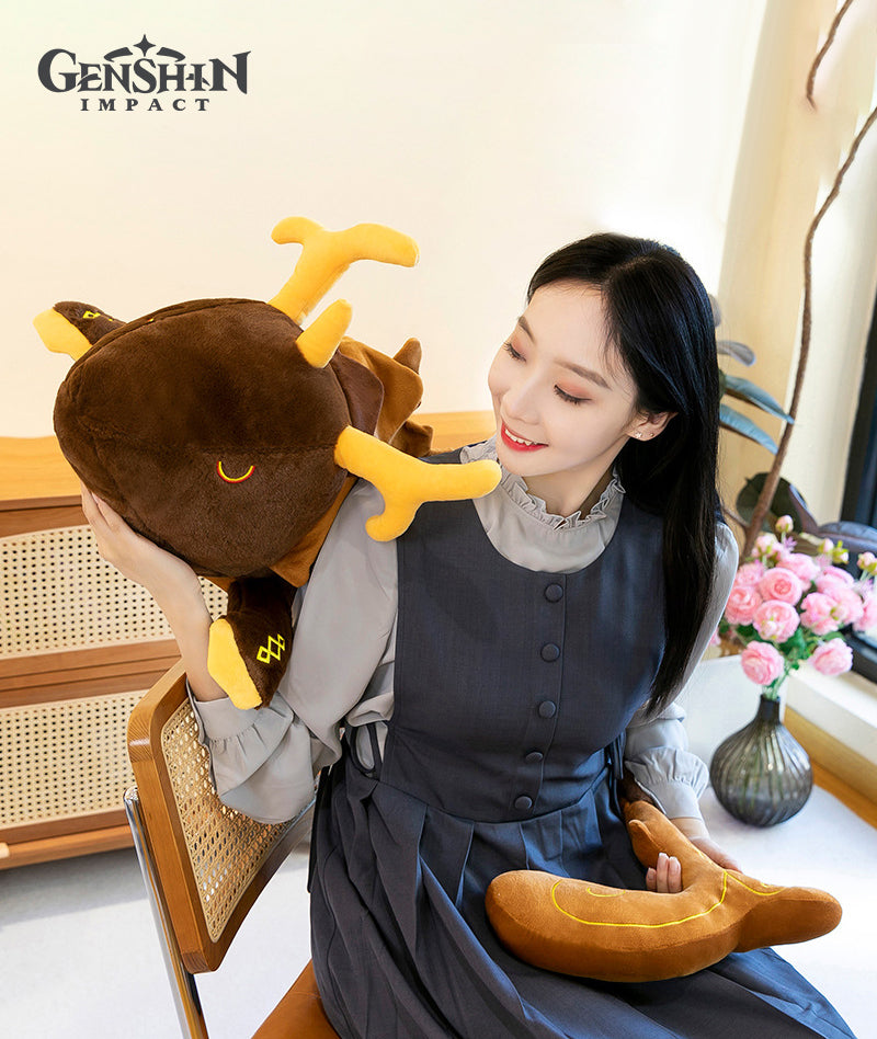 Genshin Impact Zhongli Morax Exuvia Plush Pillow – GenshinFans