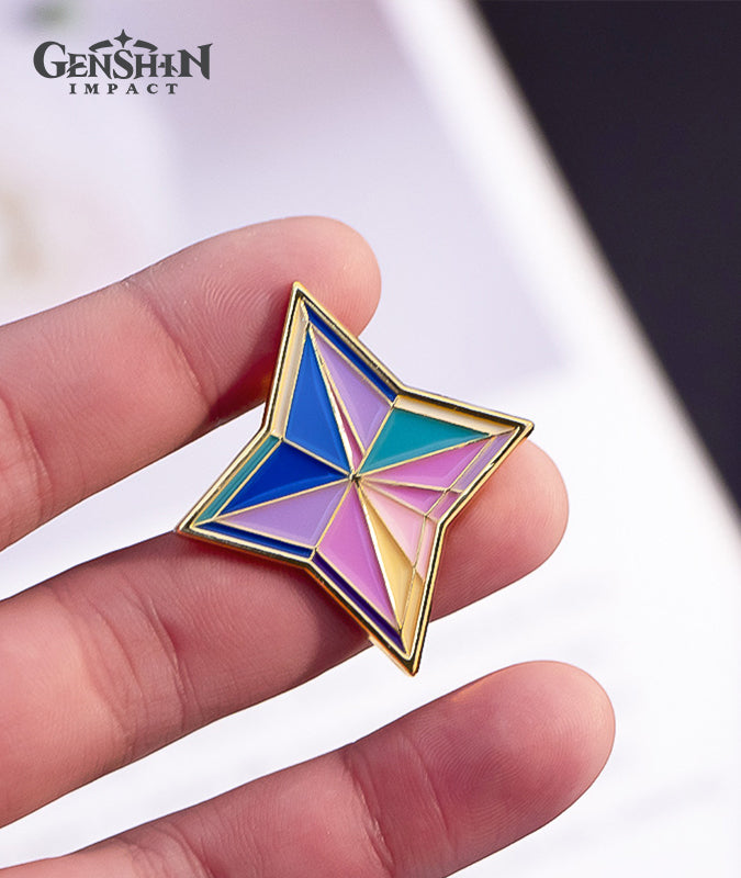 Genshin Impact Primogem Pins Cool Jewelry Accessories – GenshinFans