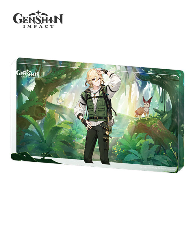 Kaveh Official Merch: Mouse Pad, Stand & Badge – GenshinFans