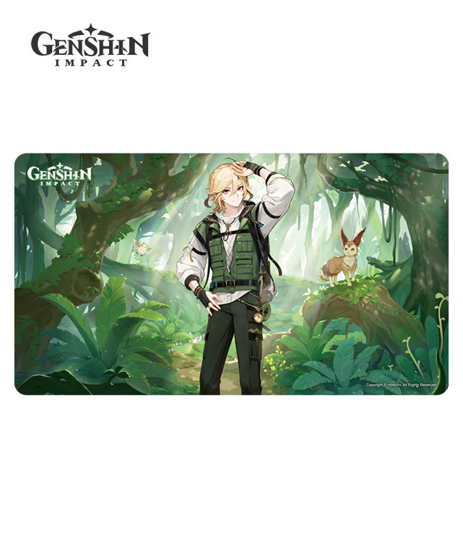 Kaveh Official Merch: Mouse Pad, Stand & Badge – GenshinFans