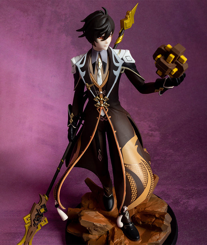 Genshin Impact Zhongli Vago Mundo Figure – GenshinFans