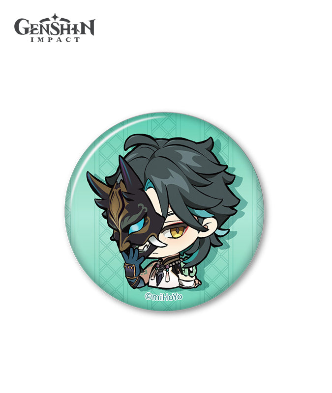 Official Chibi Expression Sticker Badge Xiao Yoimiya – GenshinFans