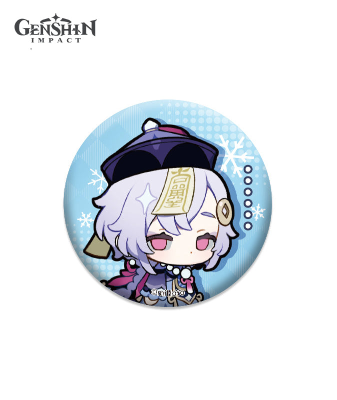 Official Chibi Expression Sticker Badges Zhongli Yoimiya – GenshinFans