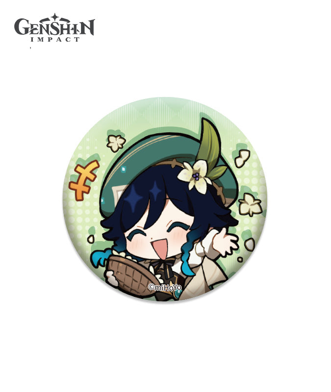 Official Chibi Expression Sticker Badges Zhongli Yoimiya – GenshinFans