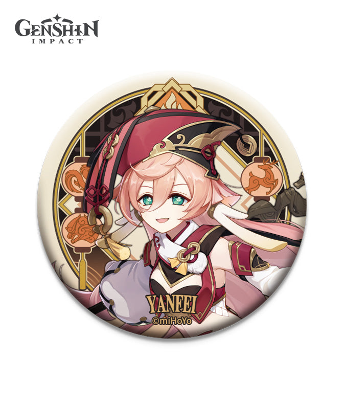 Genshin Impact Liyue Character Zhongli Xiao Badges – GenshinFans
