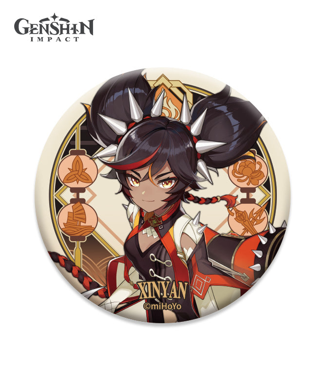 Genshin Impact Liyue Character Zhongli Xiao Badges – GenshinFans