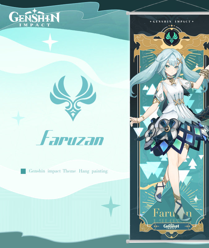 Sumeru Character Hanging Wall Scroll Poster - Nahida – GenshinFans