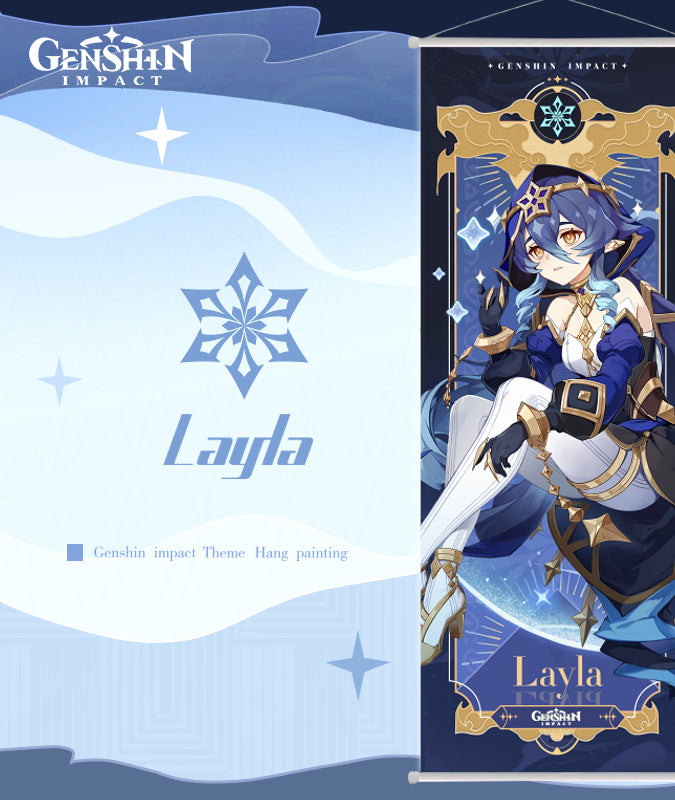 Sumeru Character Hanging Wall Scroll Poster - Nahida – GenshinFans