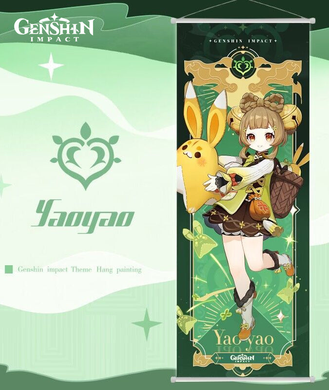 Sumeru Character Hanging Wall Scroll Poster Home Decor Nahida – GenshinFans